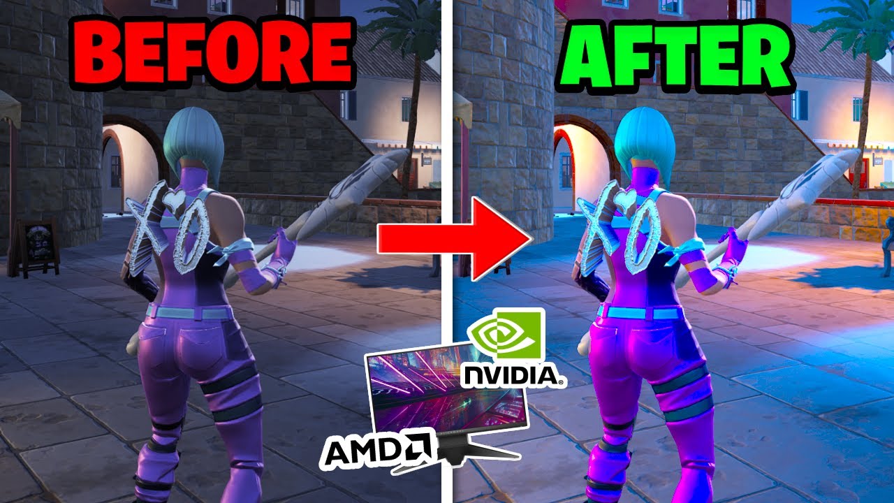 BEST COLOR Settings In FORTNITE Chapter 5 + Best Settings for Fortnite ...