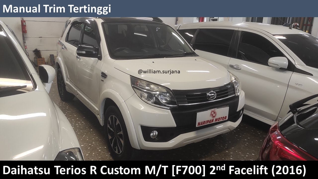 Daihatsu Terios R Custom M/T [F650] 2nd Facelift (2016) review ...