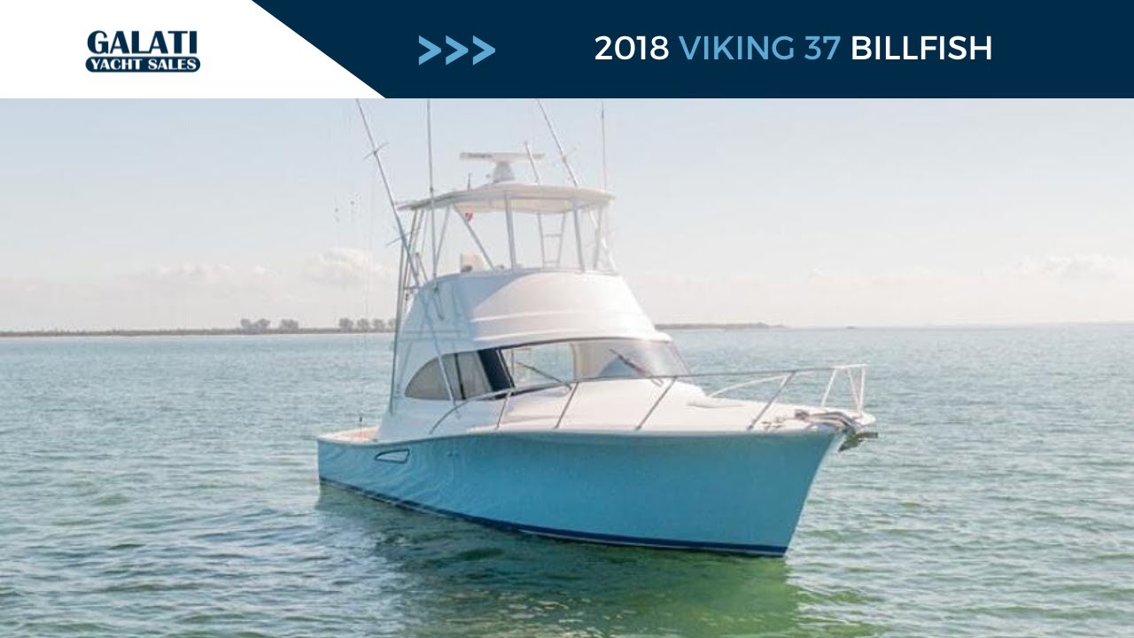 For Sale - 2018 Viking 37 Billfish "GLORIA MARIA" - YouTube