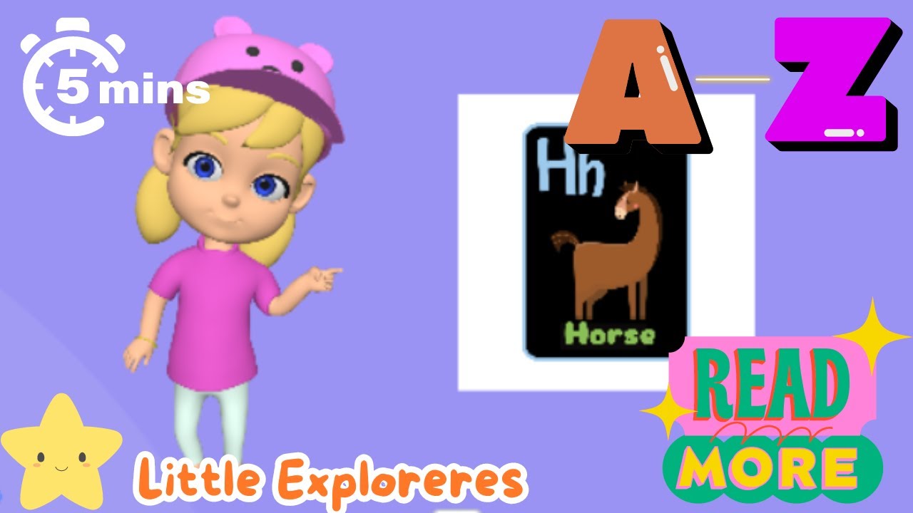 Lets Read A-Z Animals and learn their sounds vol 1. - YouTube