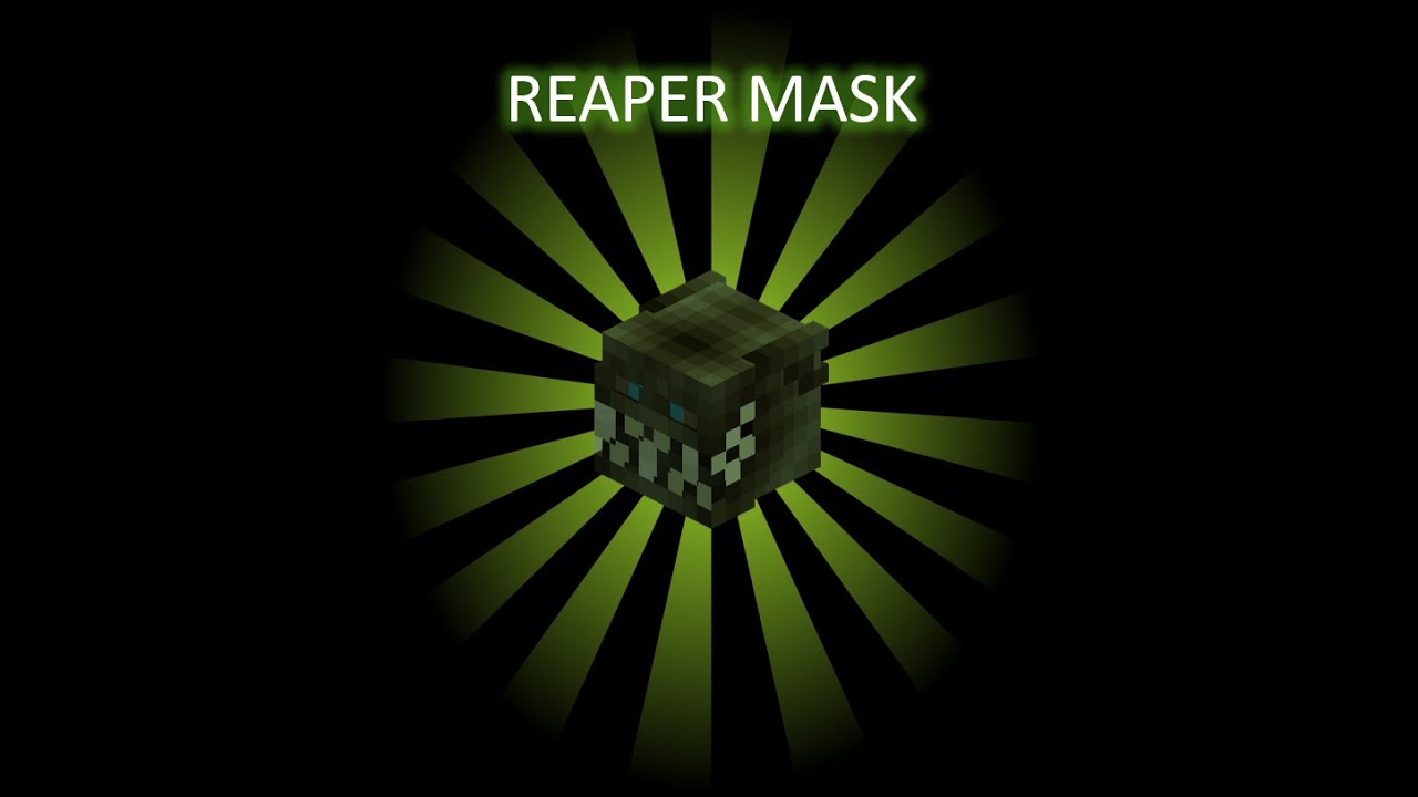 Crafting a Reaper Mask!! - Hypixel Skyblock - YouTube