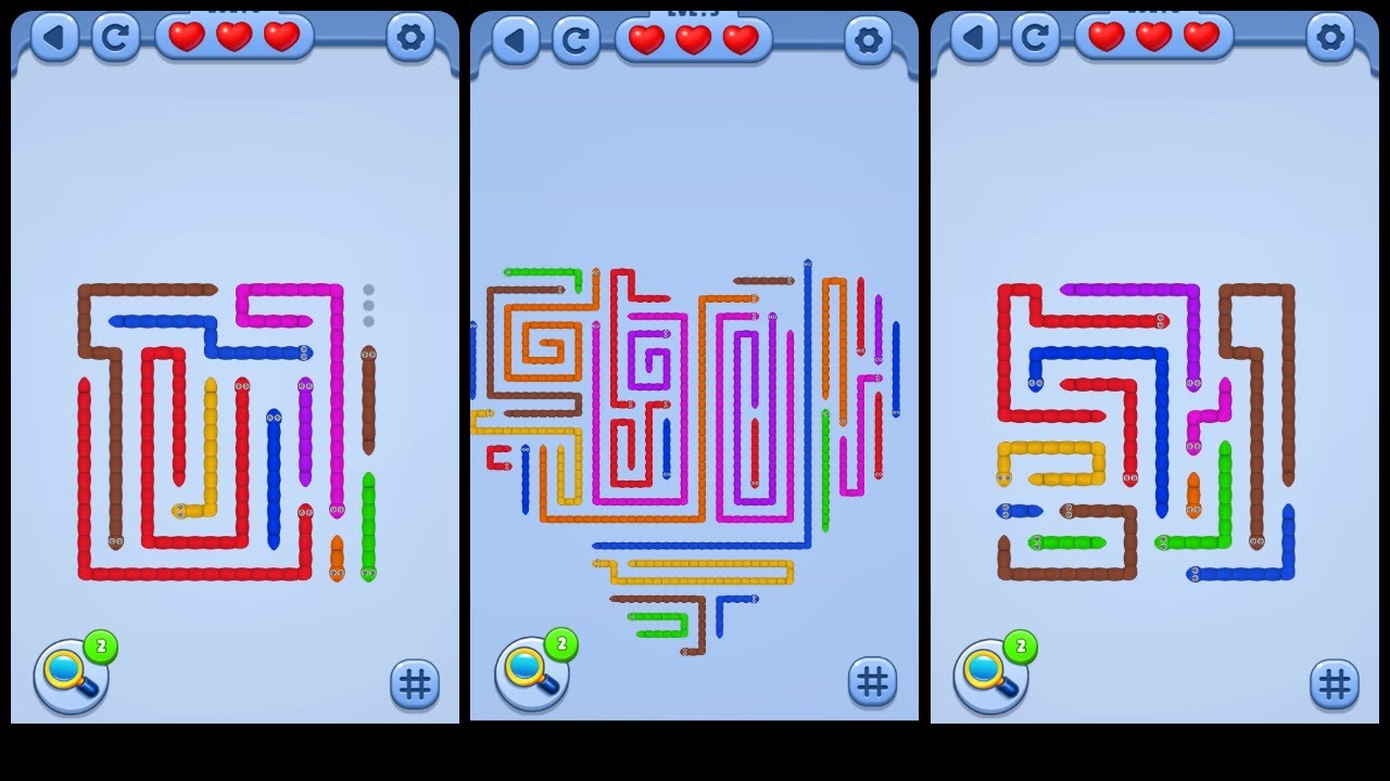 Snake Escape: Maze Puzzle Game Gameplay Android Mobile - YouTube