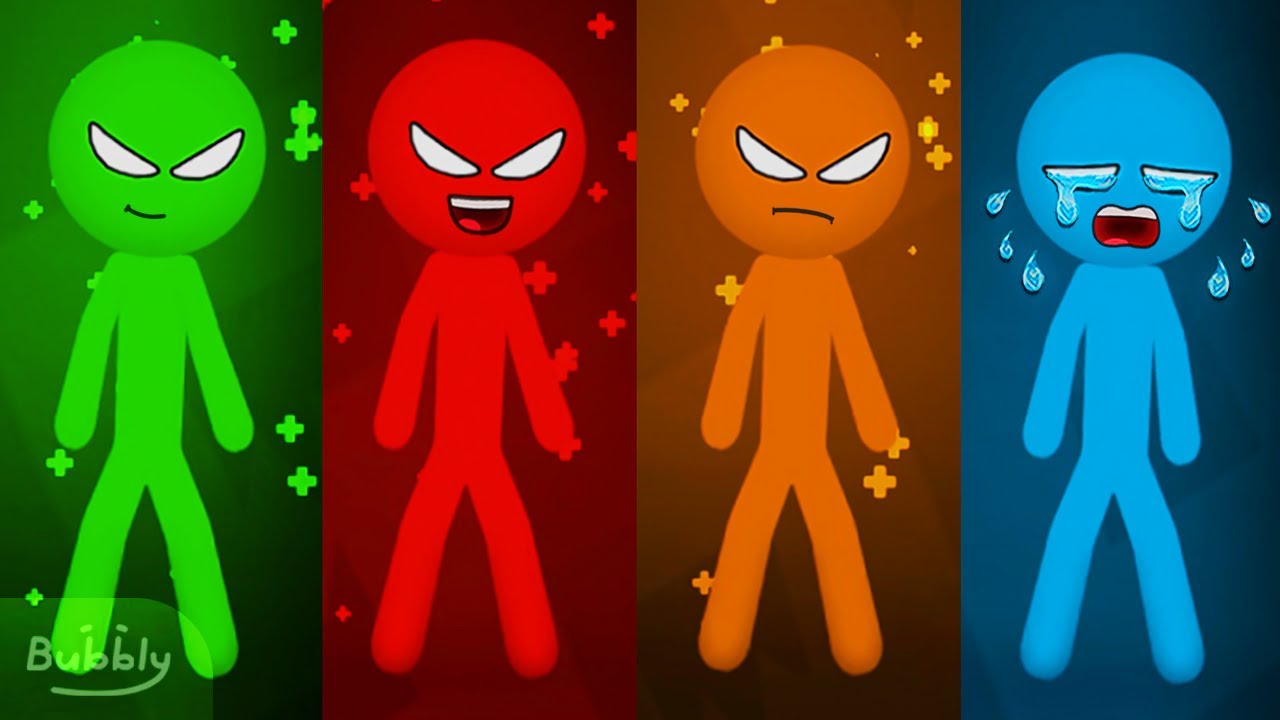 Stickman Playing MINIGAMES Tournament - Stickman Party 1 2 3 4 Player ...