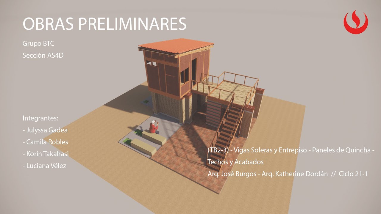 TB2-3 Vigas Soleras y Entrepiso - Paneles de Quincha - Techos y ...