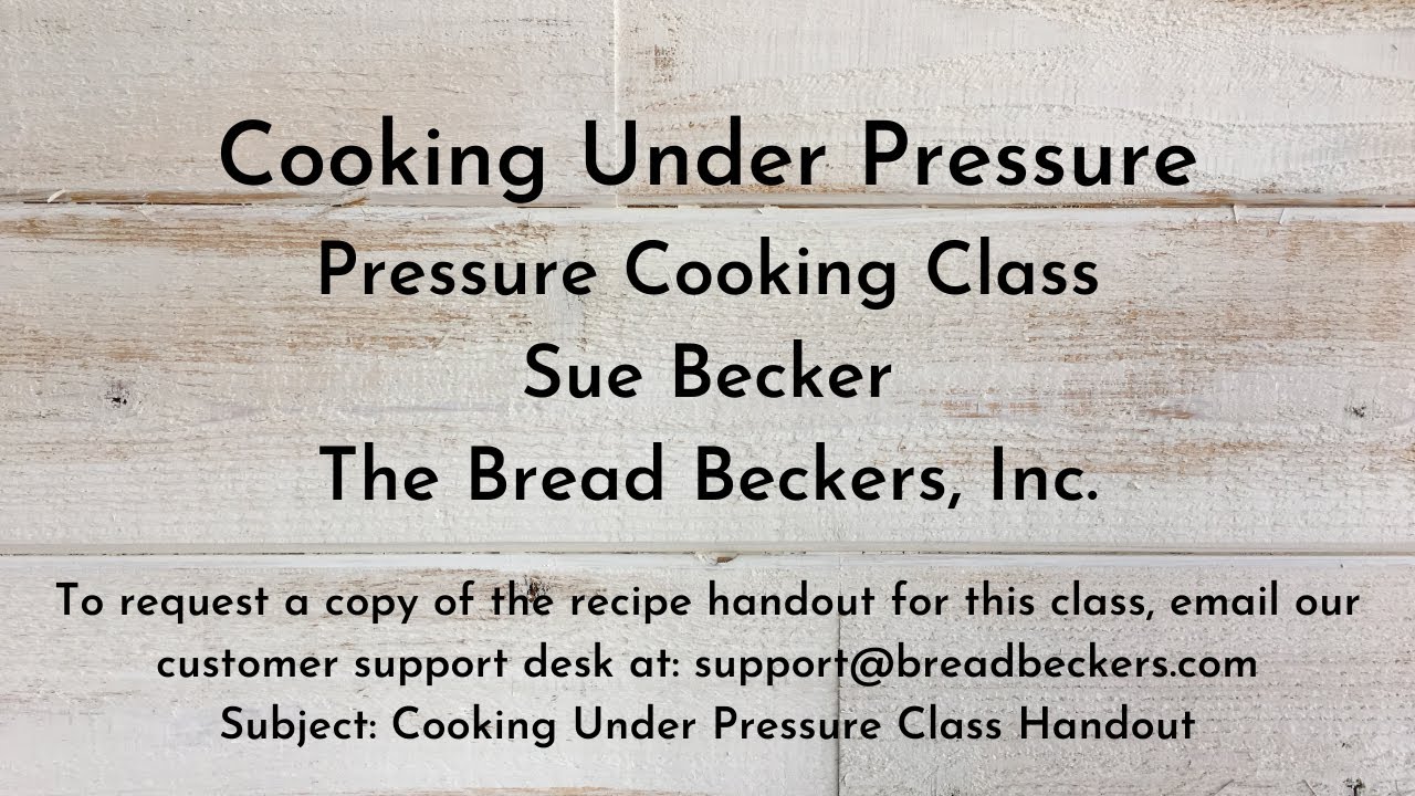 Cooking Under Pressure - February 5, 2022 - YouTube