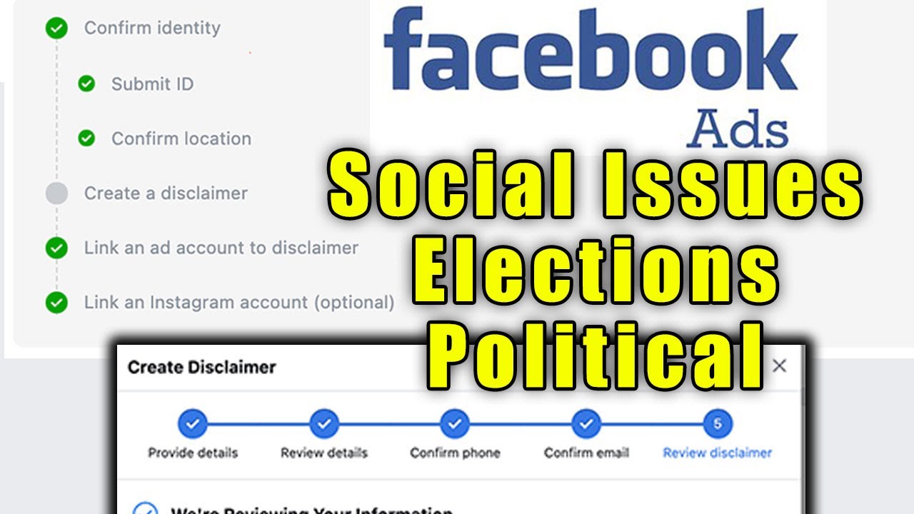 Social Issues, Elections, Political Facebook Ad Type Approval Process ...