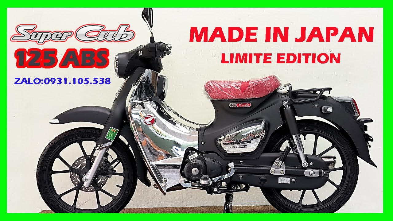 Super Cub 125 ABS Limited Edition giá rẻ 1/2 Cub Mickey 100 - YouTube