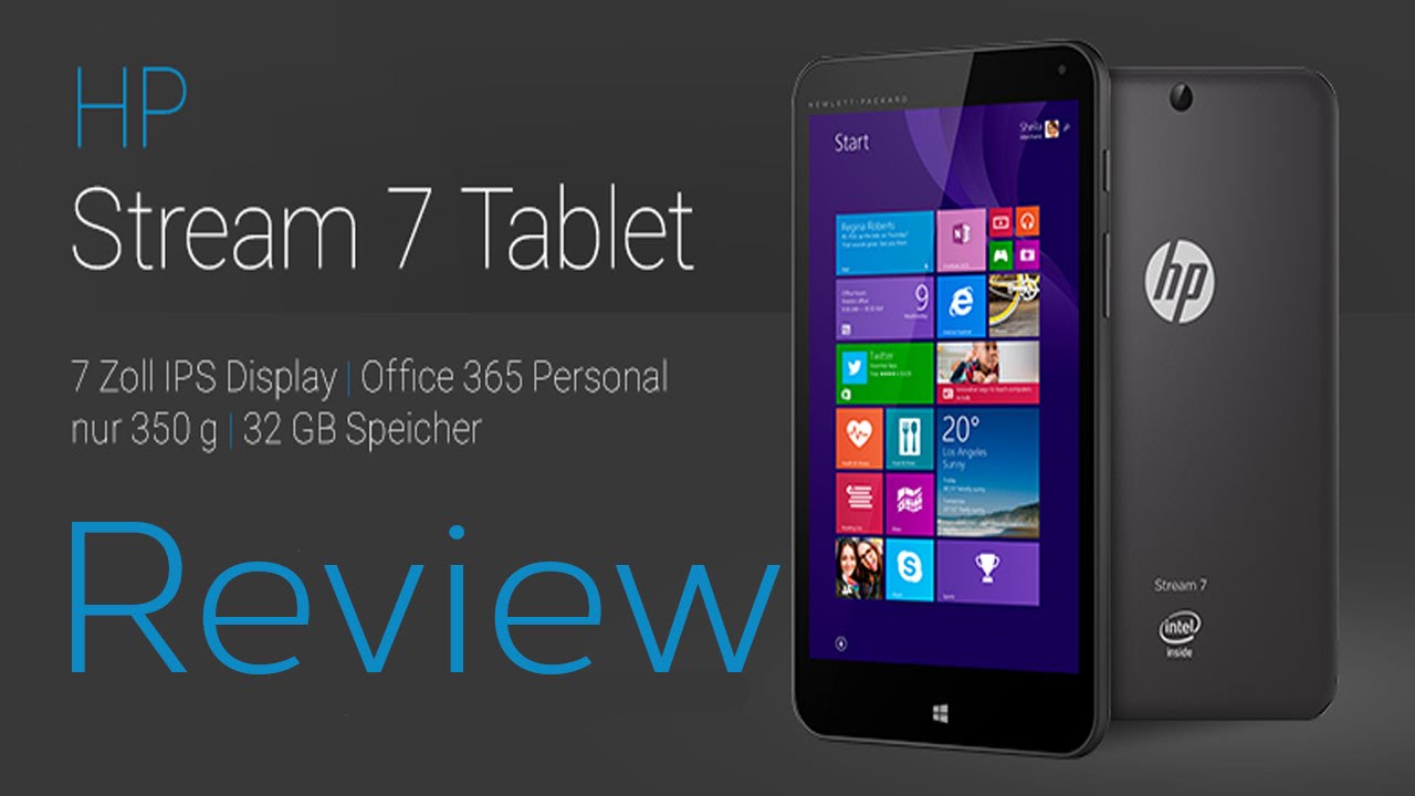 Review Hp Stream 7 | Increíble Tablet a $100 USD - YouTube