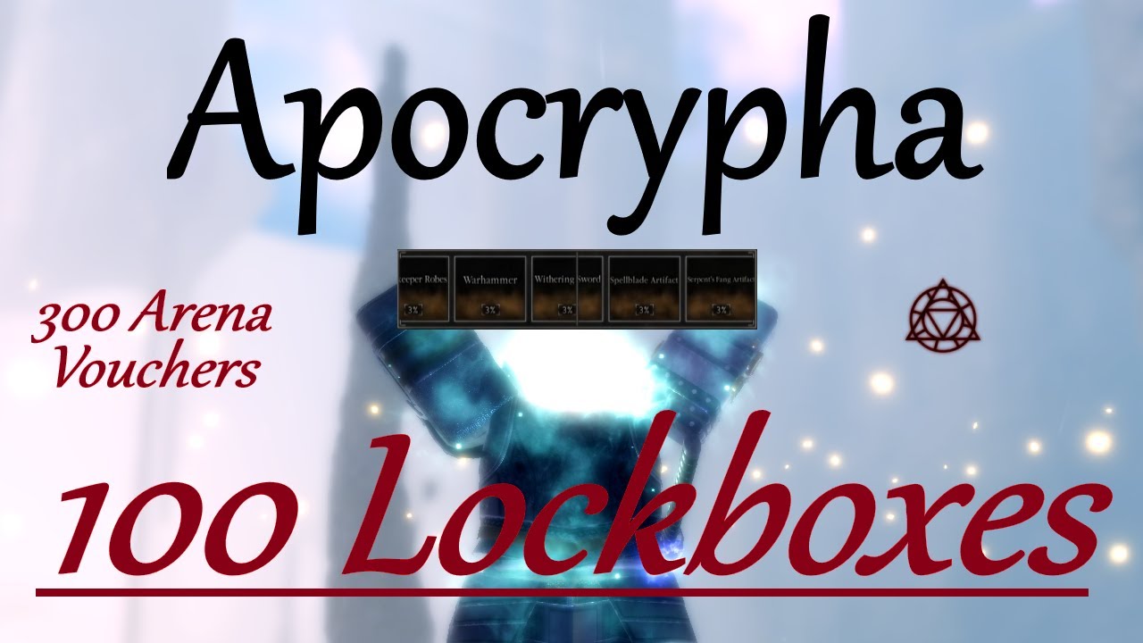 Opening 100 Lockboxes | Roblox Apocrypha - YouTube