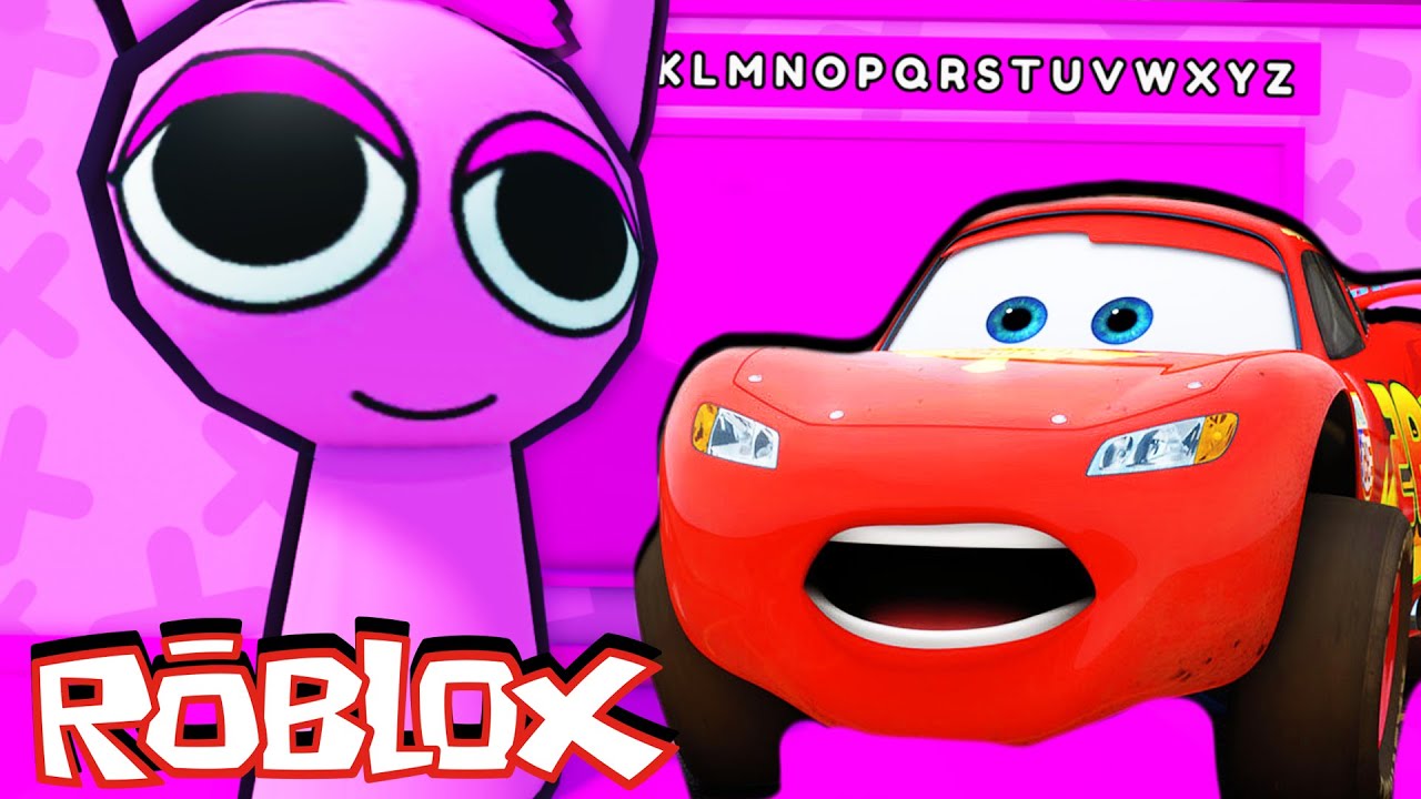 Lightning McQueen ESCAPE Pinki SPRUNKI School in Roblox - YouTube