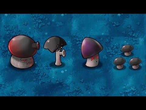 Plants vs Zombies Fusion：Doom Fume-Shroom,Doom Scaredy-Shroom,Doom ...