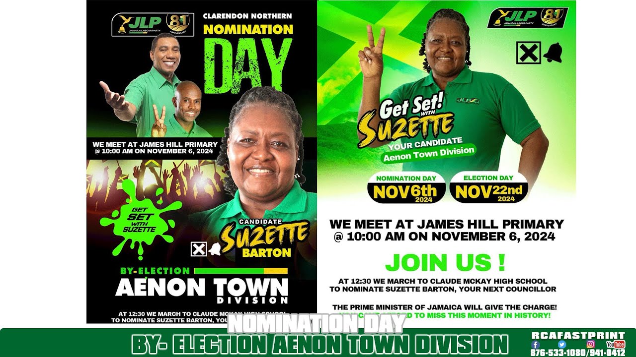Aenon Town Division Nomination Day Campaign Launch #JLP - YouTube