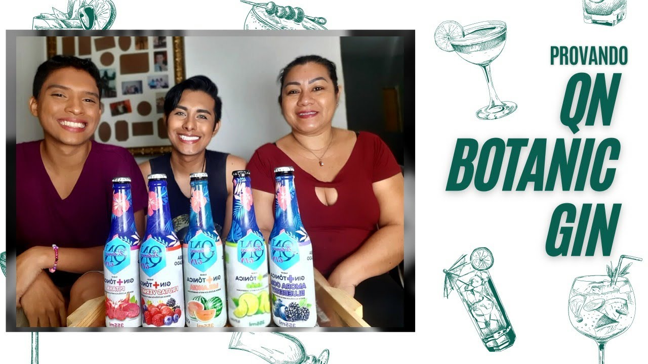 Provando todos os sabores de QN Botanic Gin - Jhonny Gomes - YouTube