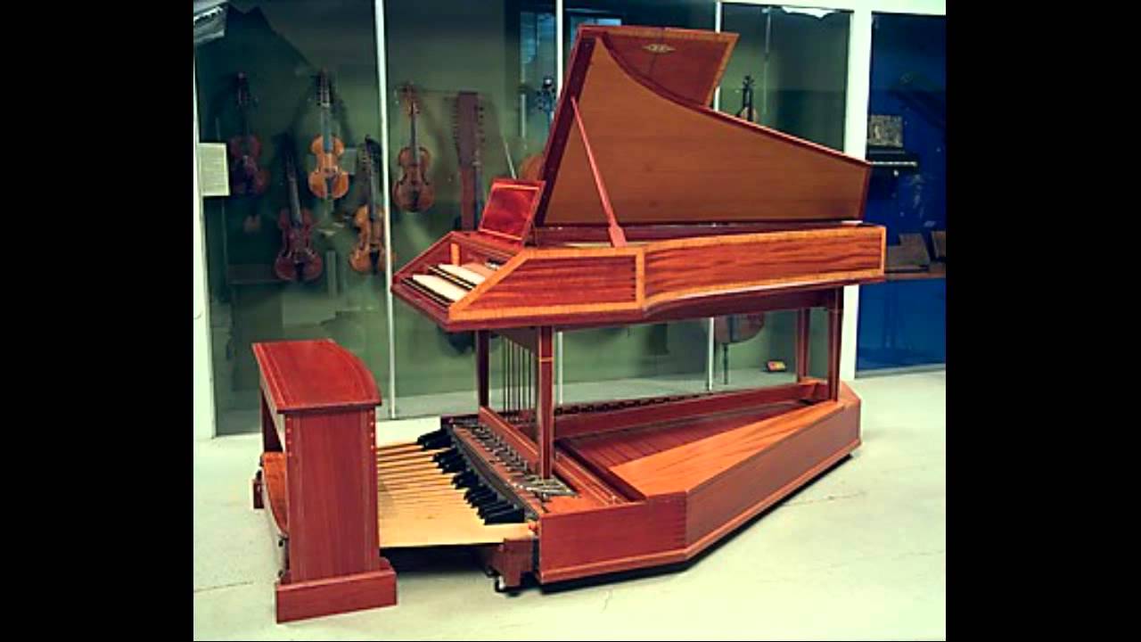 J.S. Bach - Trio Sonata in G Major - BWV 530 - 1/3 - Pedal Harpsichord ...