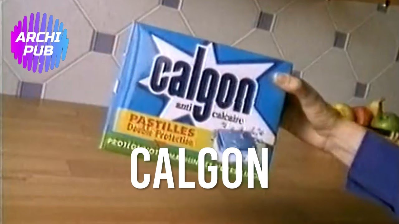 Publicité anti-calcaire Calgon - 1998 - YouTube