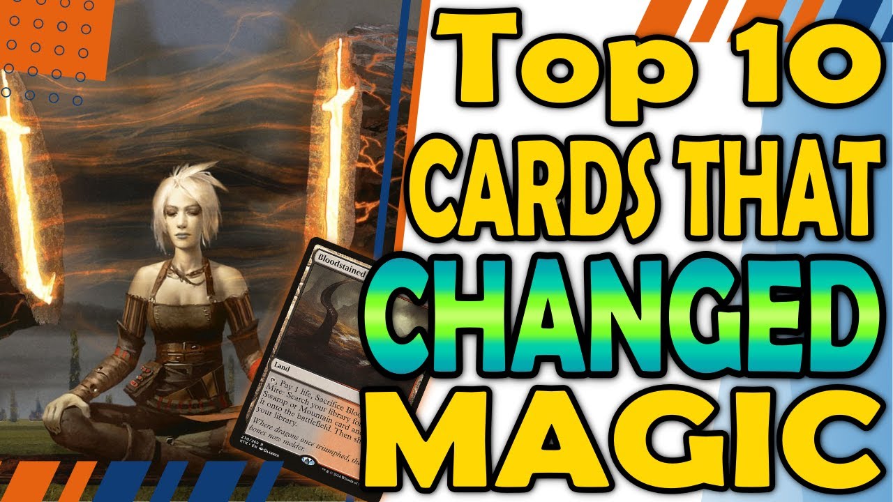 Top 10 Cards that Changed How People Play Magic - YouTube