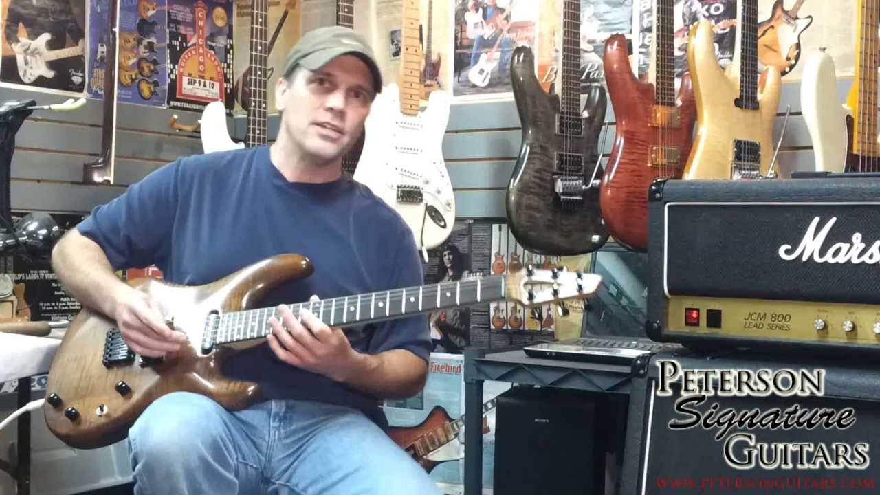 Peterson Signature Guitars - FH Model Demo - YouTube