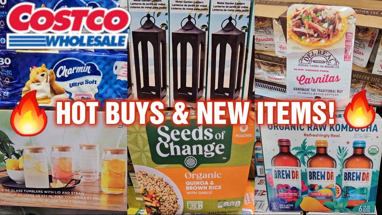 COSTCO 🔥HOT BUYS are HERE for APRIL 2024!🔥PLUS NEW ITEMS! LIMITED TIME ...
