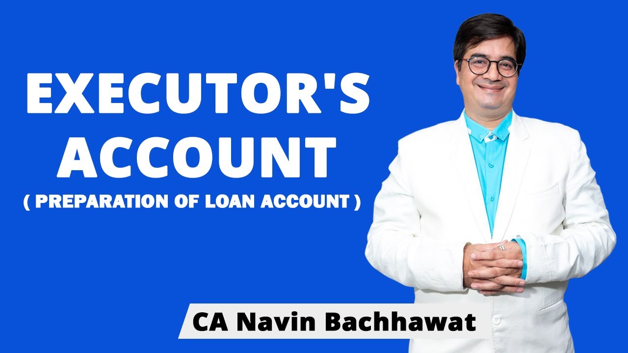 Preparation of Loan Account or Executor Account with seperate year ...
