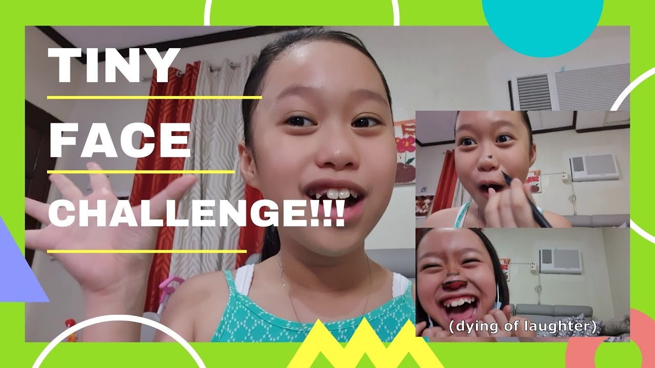 TINY FACE CHALLENGE!!! - YouTube