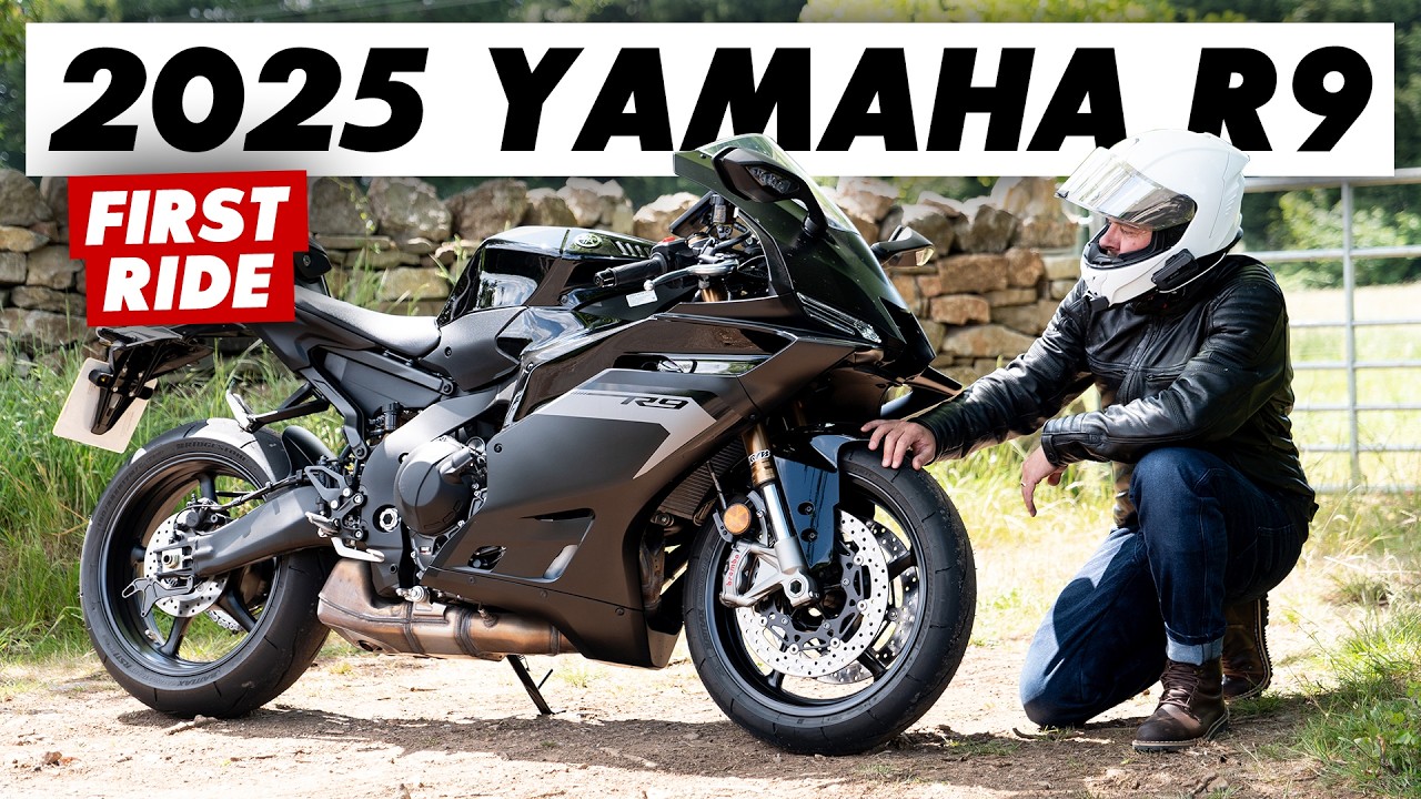 2025 Yamaha R9 First Ride Review: Best Supersport For The Street? - YouTube