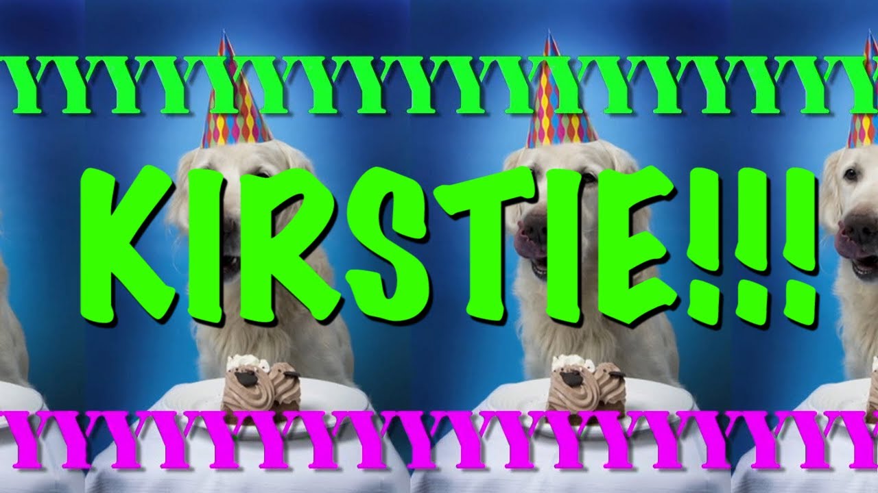 HAPPY BIRTHDAY KIRSTIE! - EPIC Happy Birthday Song - YouTube