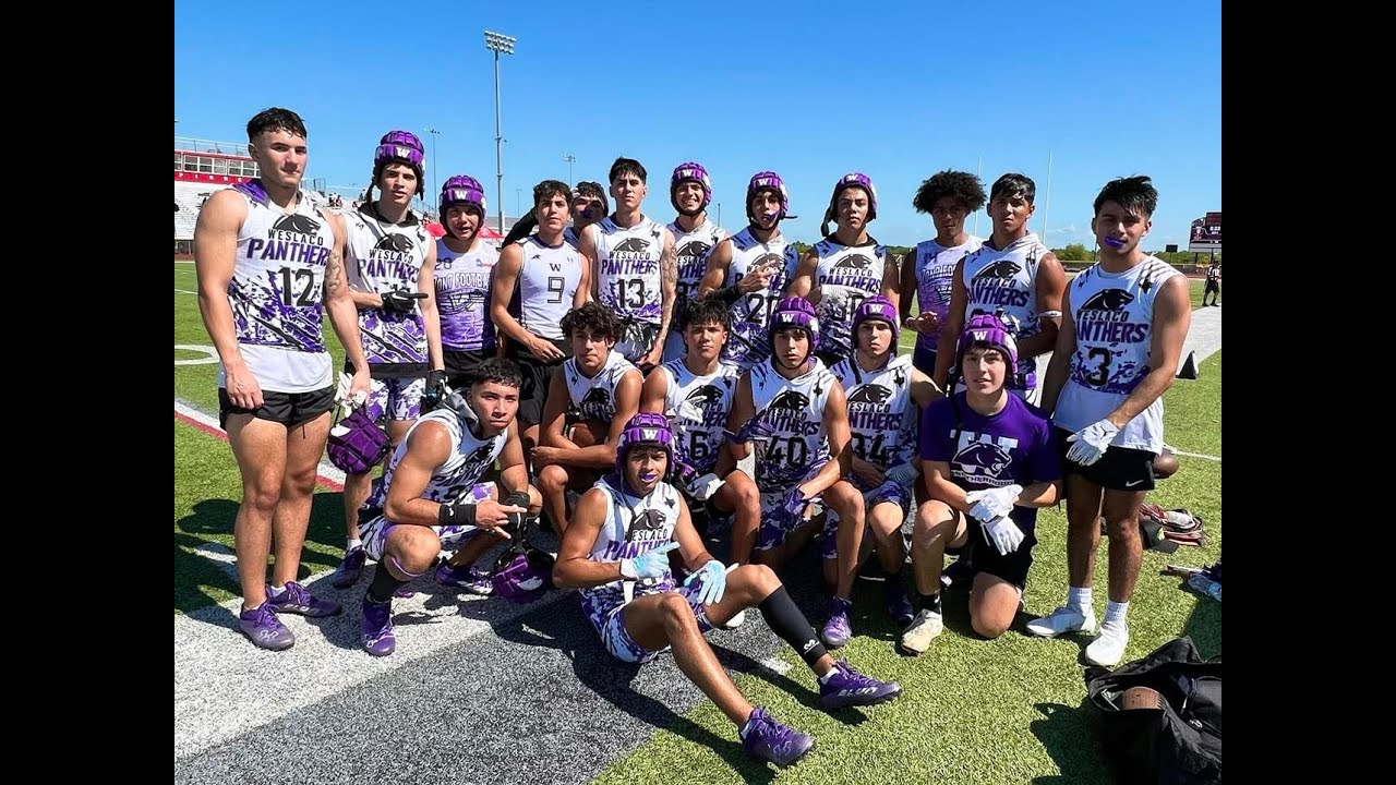 Weslaco Panthers 7on7 Season Highlights 2022 - YouTube