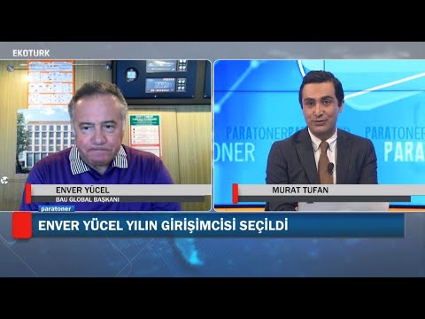 Enver Yücel Dünyada Yılın Girişimcisi Oldu!