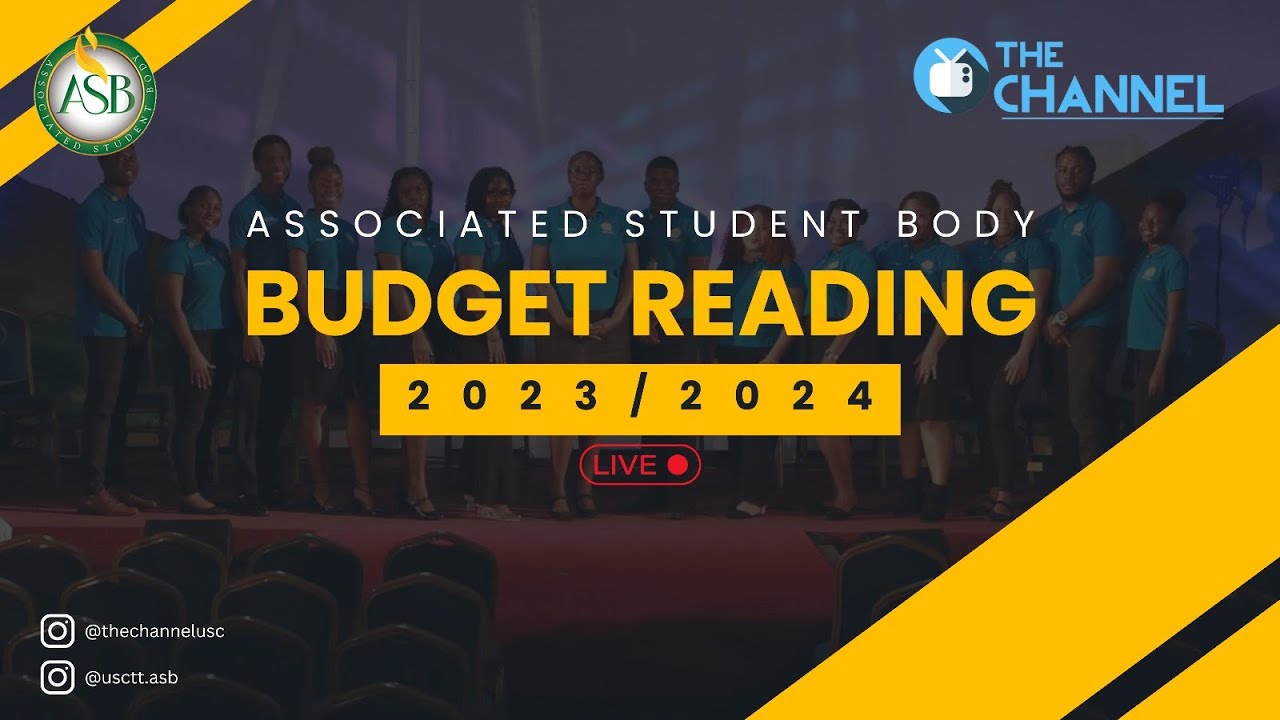 The ASB Budget Reading 2023/2024 - YouTube