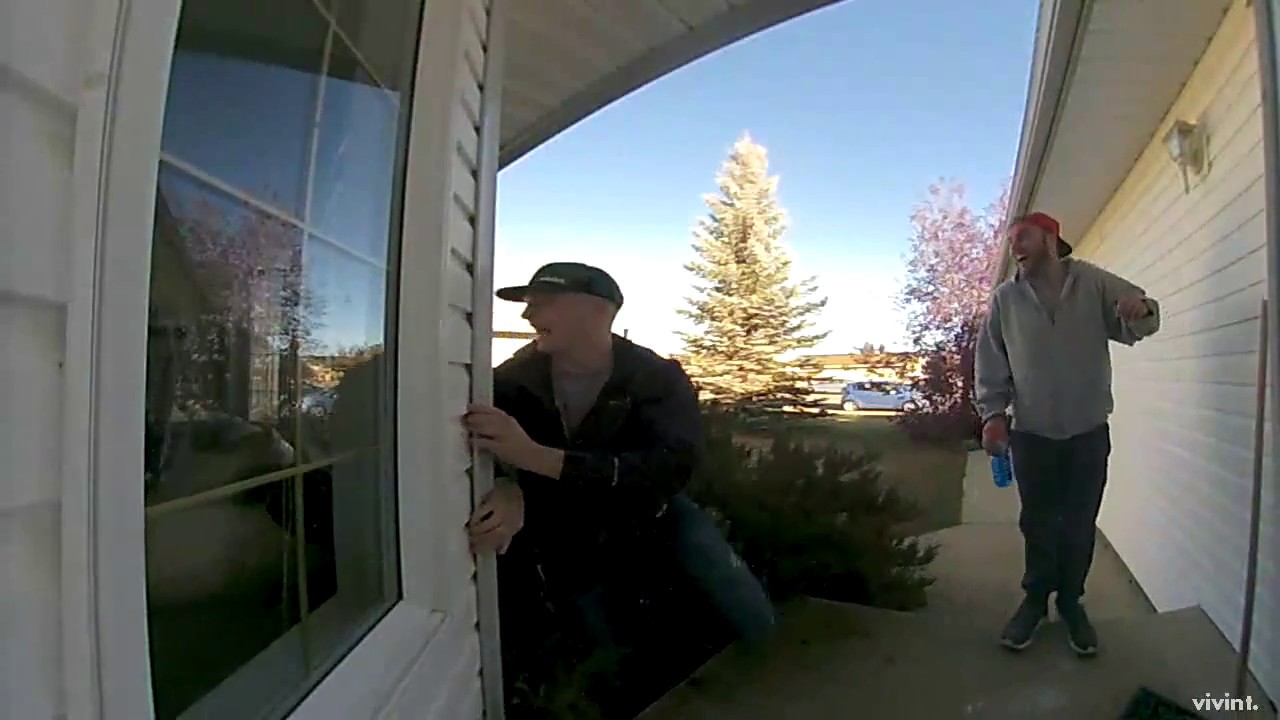 Porch Fail Caught by Doorbell Camera - YouTube