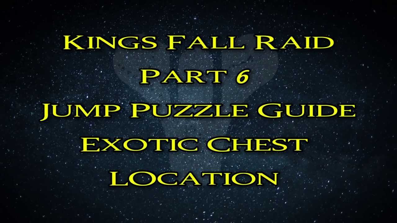 The Taken King - King's Fall Raid Part 6 Jump Puzzle And Exotic Chest ...