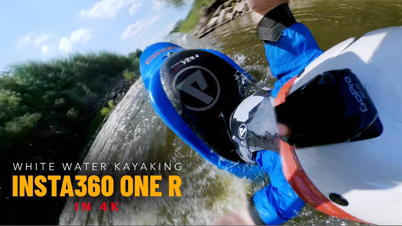 Insta360 ONE R 360 kayaking in 4K - Topaz Video Enhance AI - YouTube