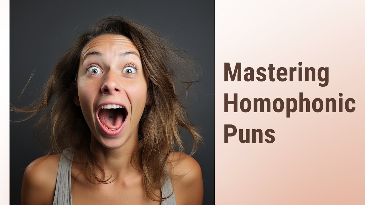 Let's Pun It Up: Homophonic Puns Unleashed! - YouTube
