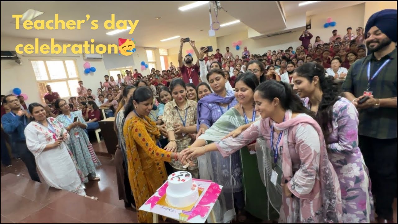 TEACHERS DAY CELEBRATION🥳| MMIPR(MMDU) - YouTube