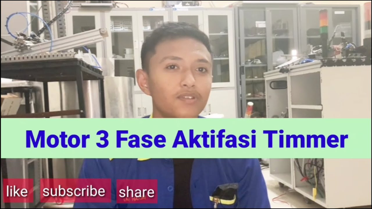 Praktik Wiring Kontrol Motor Dasar - YouTube