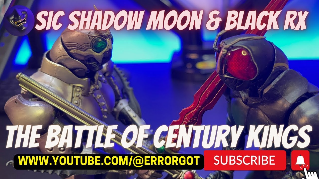 SIC Vol 16 vs SIC Vol 17 (Kamen Rider Black RX vs Shadow Moon) #choose ...