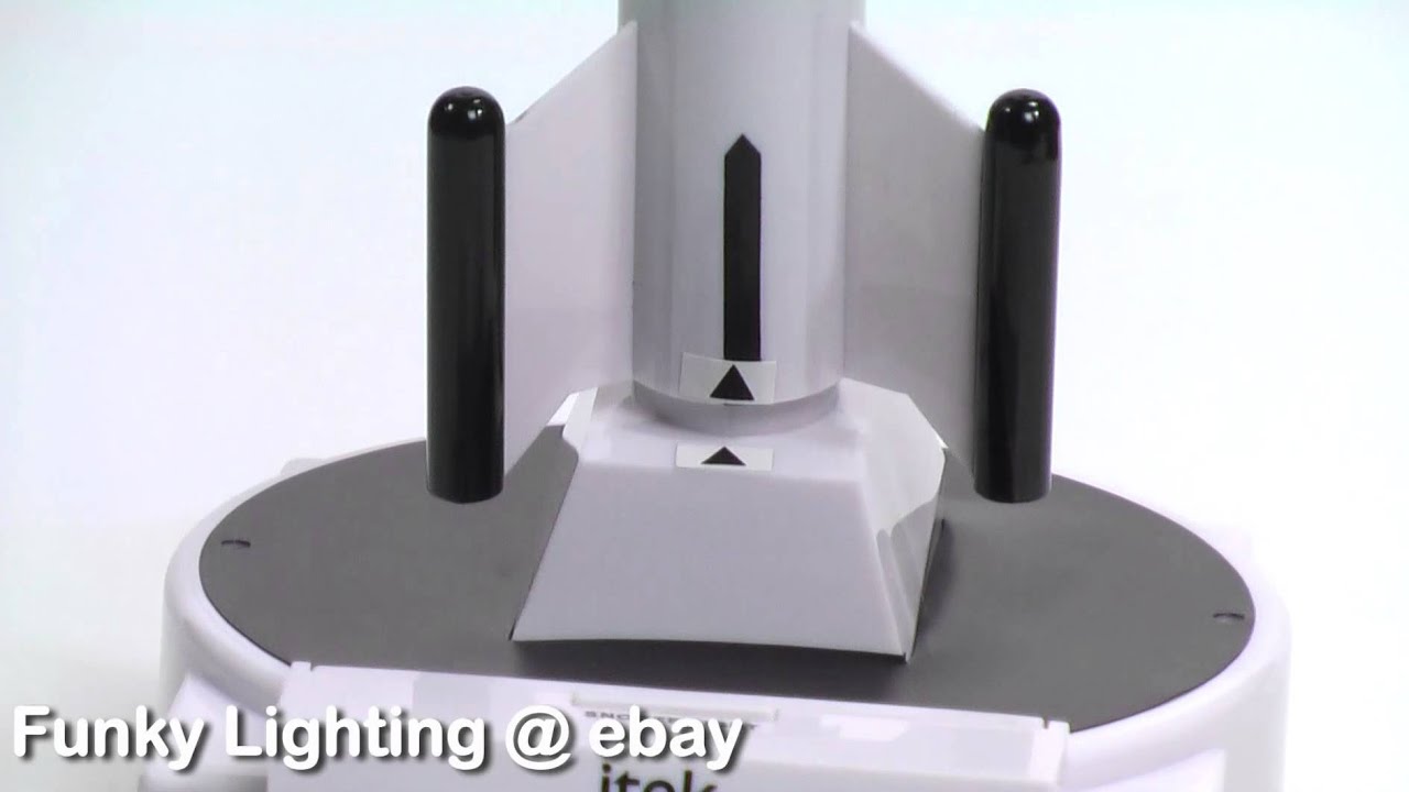 Flying Space Rocket Launching Digital Alarm Clock - YouTube