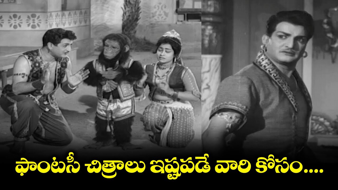 ఫాంటసీ చిత్రాలు ఇష్టపడే వారి కోసం...| Baghdad Gaja Donga | NTR ...