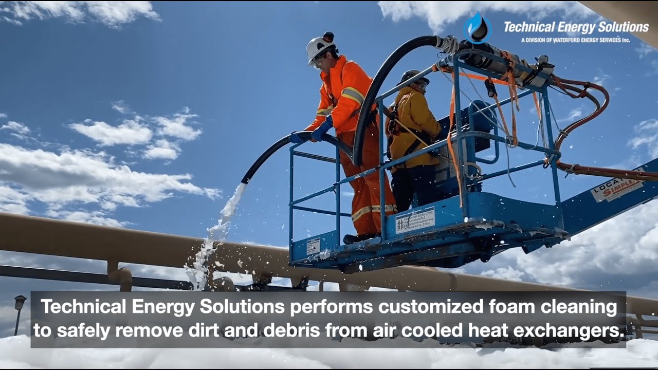 Customized Fin Fan Cleaning - YouTube