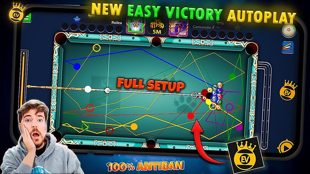 8 Ball Pool : 👍 Good stream 100M CHALLENGE - YouTube
