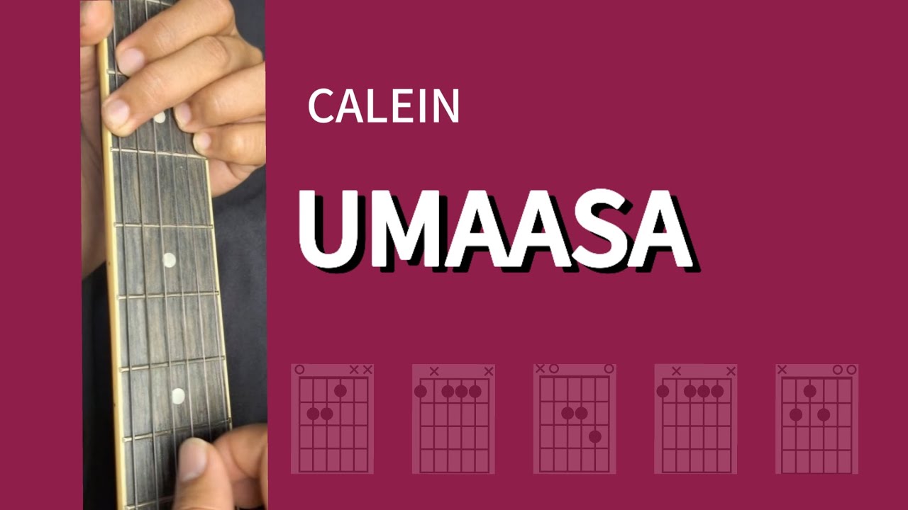 Umaasa | BASIC CHORDS Guitar Tutorial | Calein - YouTube