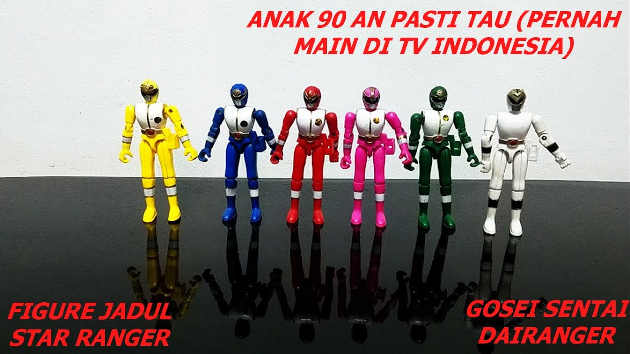 REVIEW STAR RANGER / GOSEI SENTAI DAIRANGER KNOCK OFF ACTION FIGURE ...
