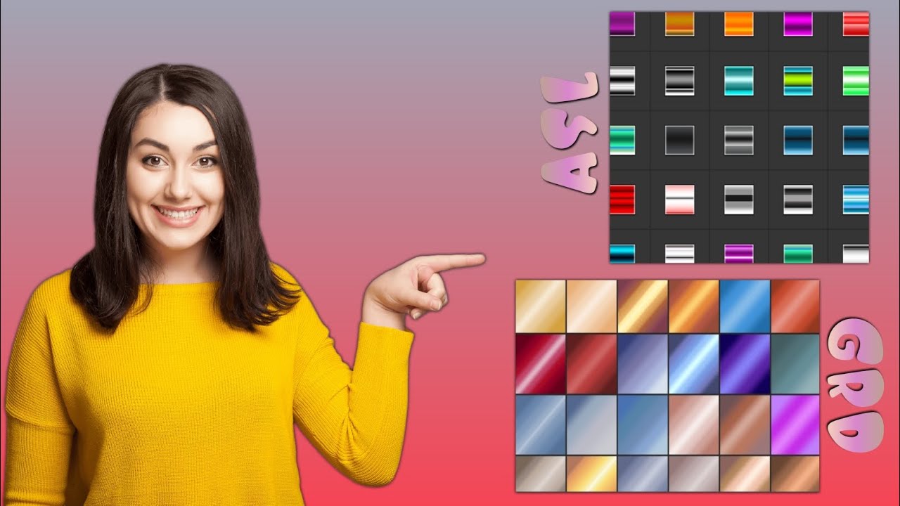 2K+ Photopea (grd asl) Gradient Styles Colors On Android Phone Tutorial ...