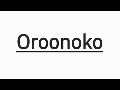 Oroonoko |Summary | Novel | Aphra Behn | NU | 3rd Year - YouTube