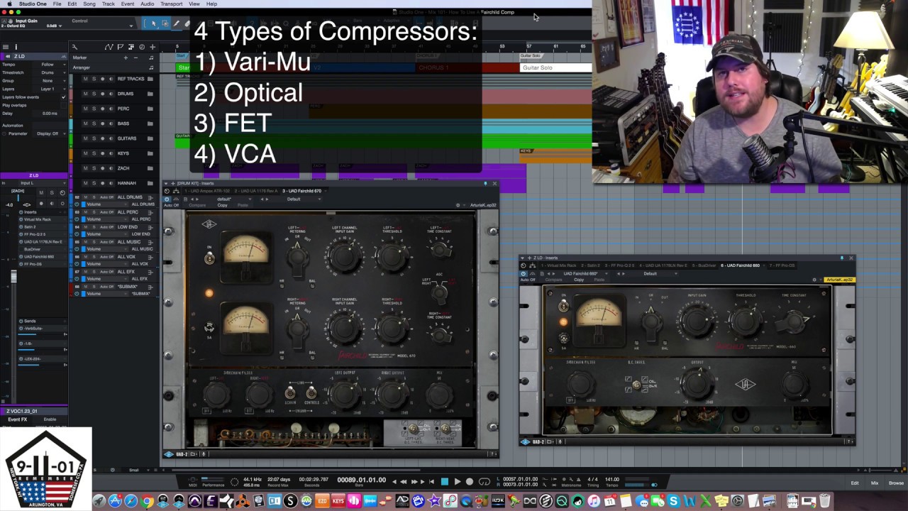 Mix 101: How To Use a Fairchild Compressor | MixBetterNow.com - YouTube