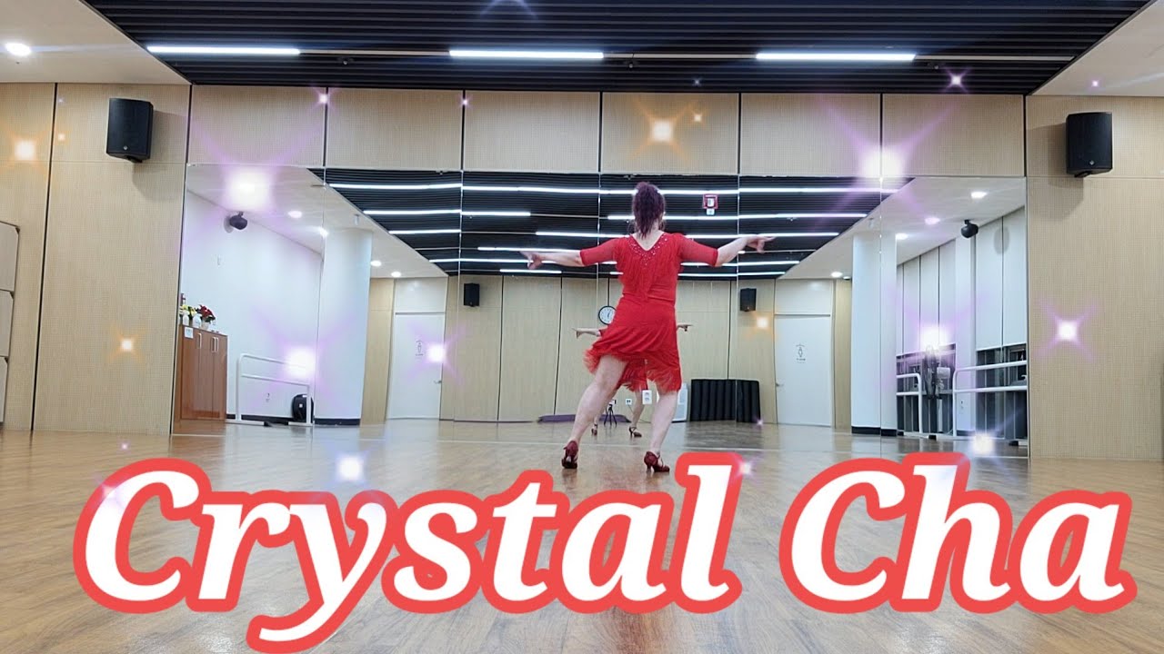 Crystal Cha / 크리스탈 차 / Intermediate Cha Cha Line Dance (Demo) - YouTube