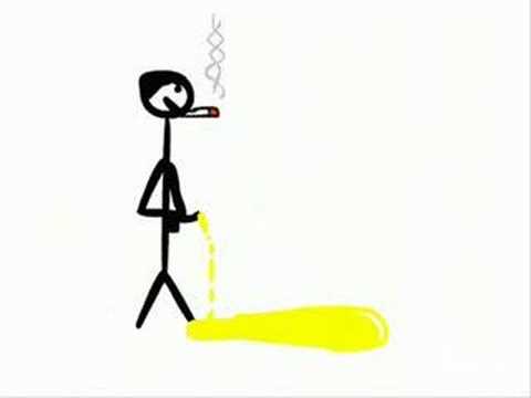 A Pissing Stickman! - YouTube
