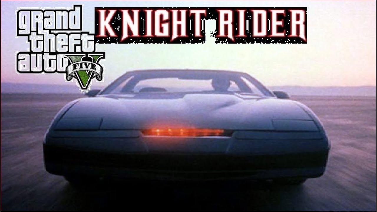 Grand Theft Auto V: Knight Rider- K.I.T.T. Test Turbo Boost. - YouTube