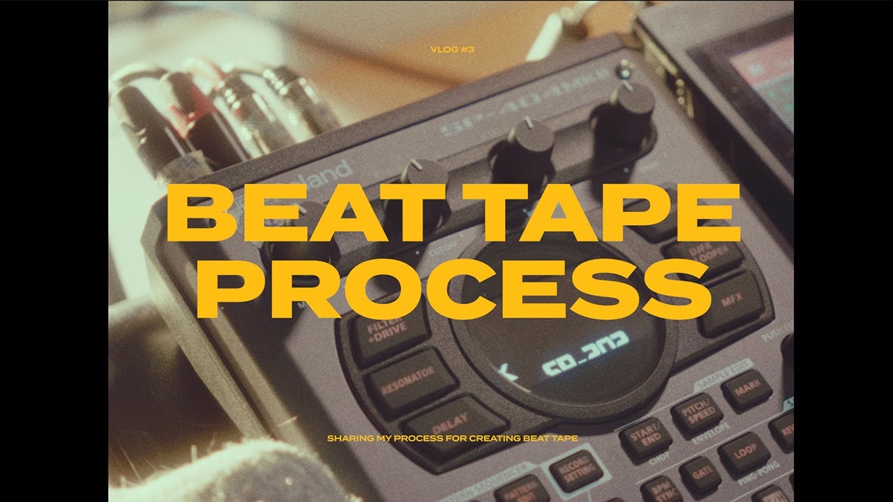 Sharing my process of creating beat tape! - YouTube
