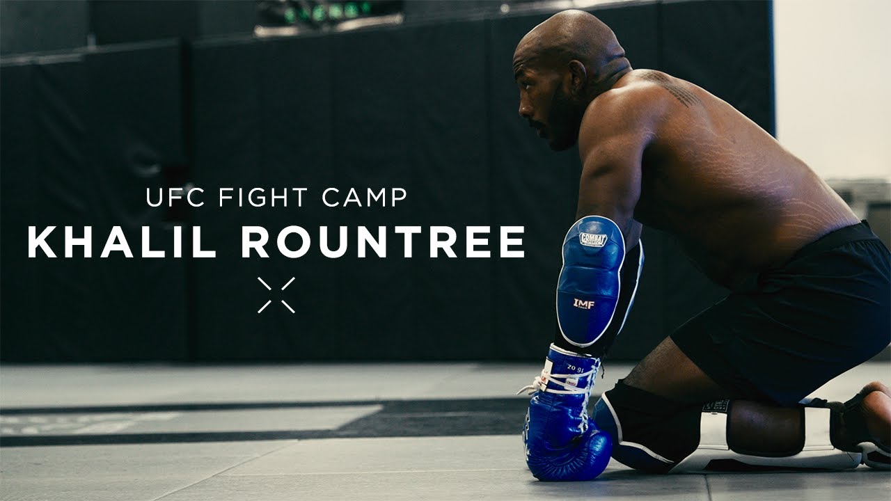 Khalil Rountree UFC Fight Camp Training - YouTube
